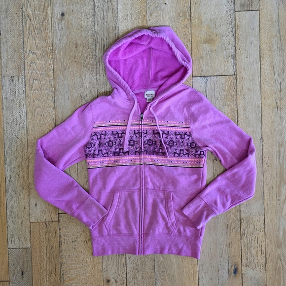 Mossimo Supply Co. | Tops | 200s Vintage Mossimo Supply Co Pink Zip Up ...